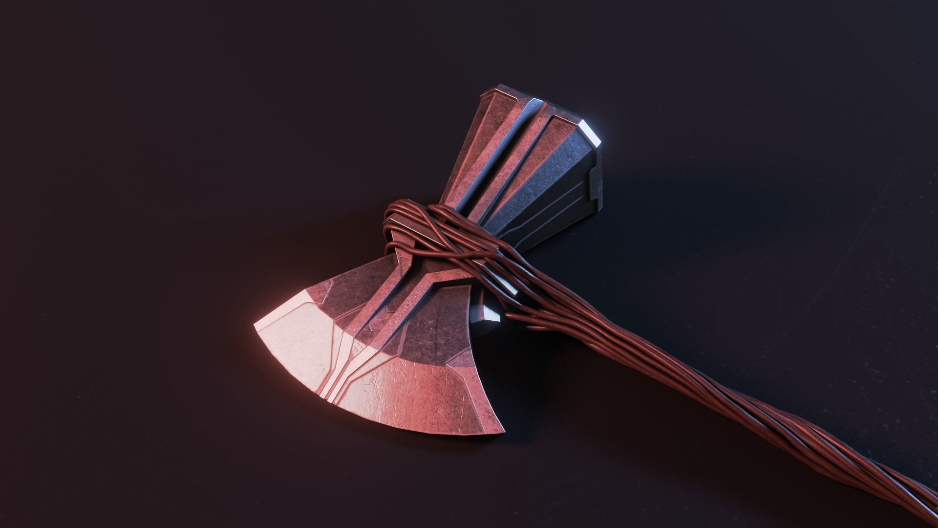 StormBreaker Thor weapon 3D model | CGTrader