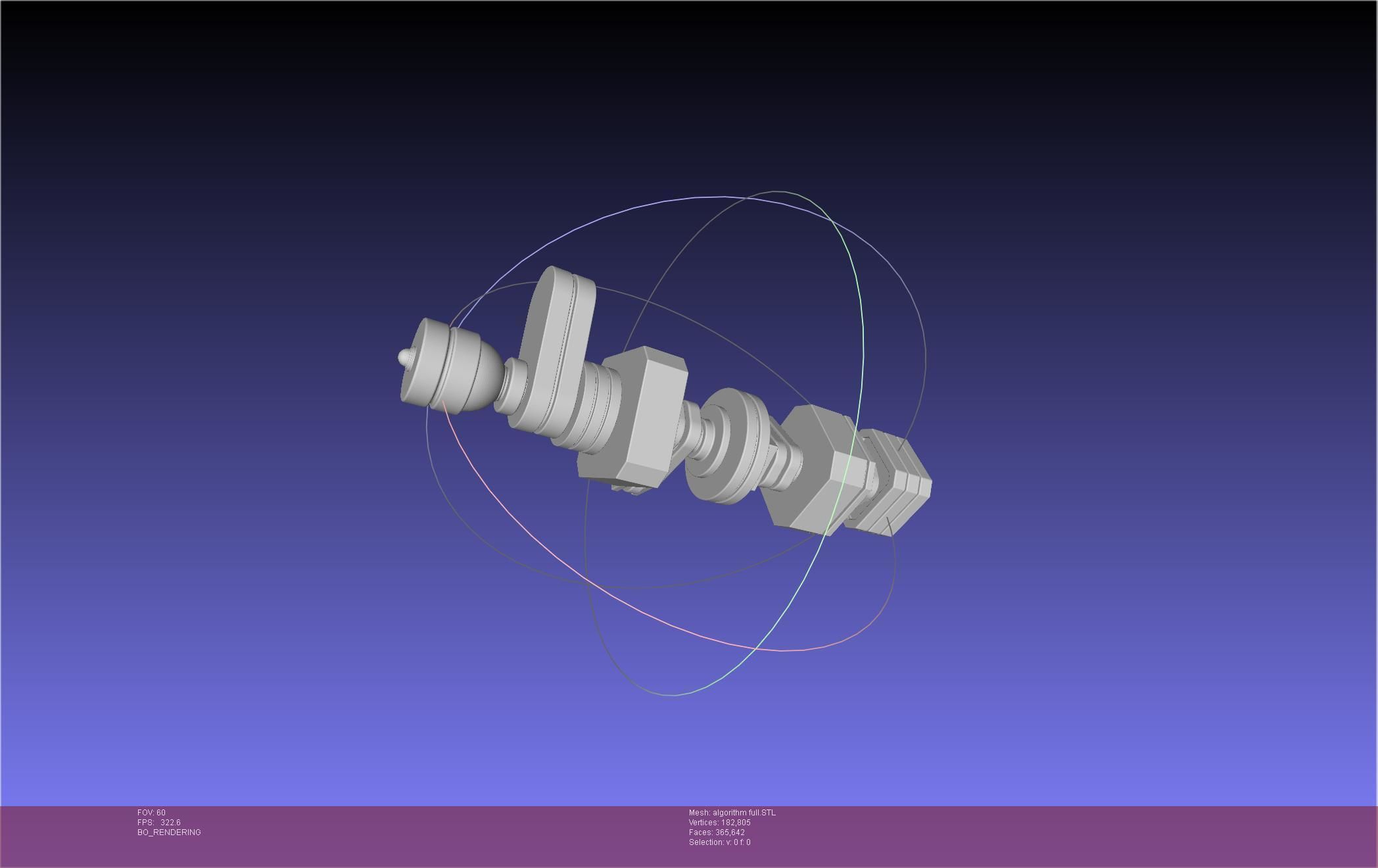 TENET Algorithm Basic Printable Models 3D model 3D printable | CGTrader
