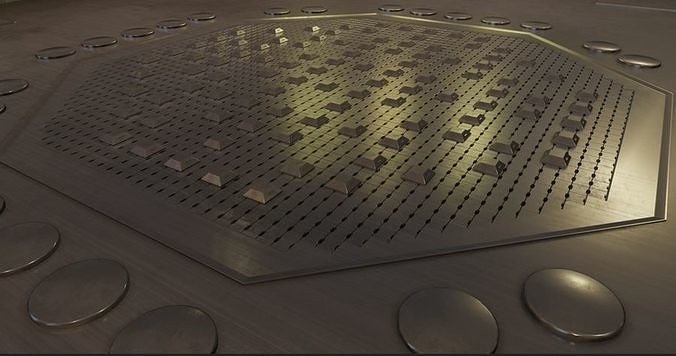 ADE-2 Plutonium Production Reactor 3D model | CGTrader