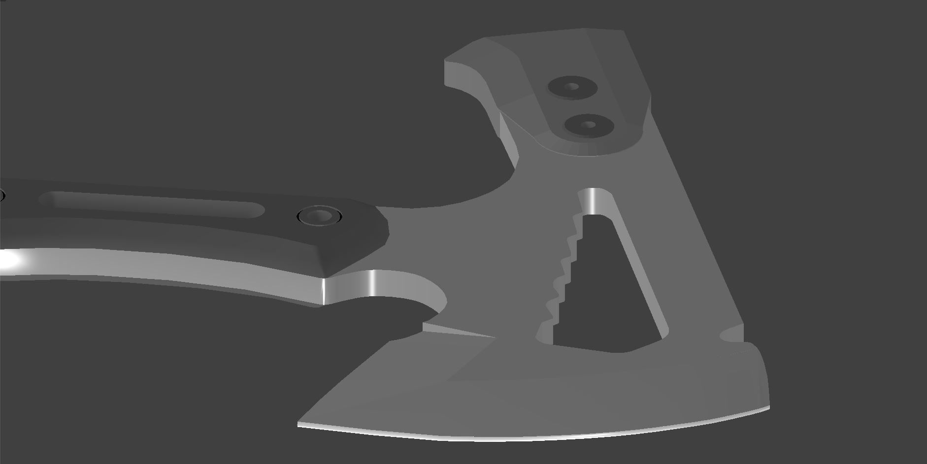 3D model Military Hatchet VR / AR / low-poly | CGTrader