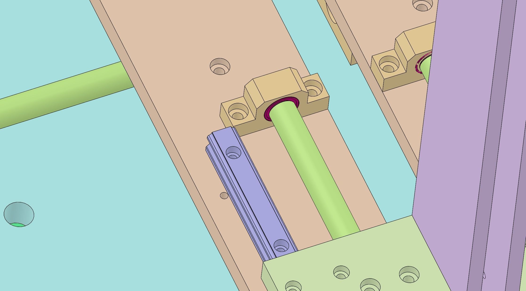 Positioning screw mechanism free 3D model | CGTrader