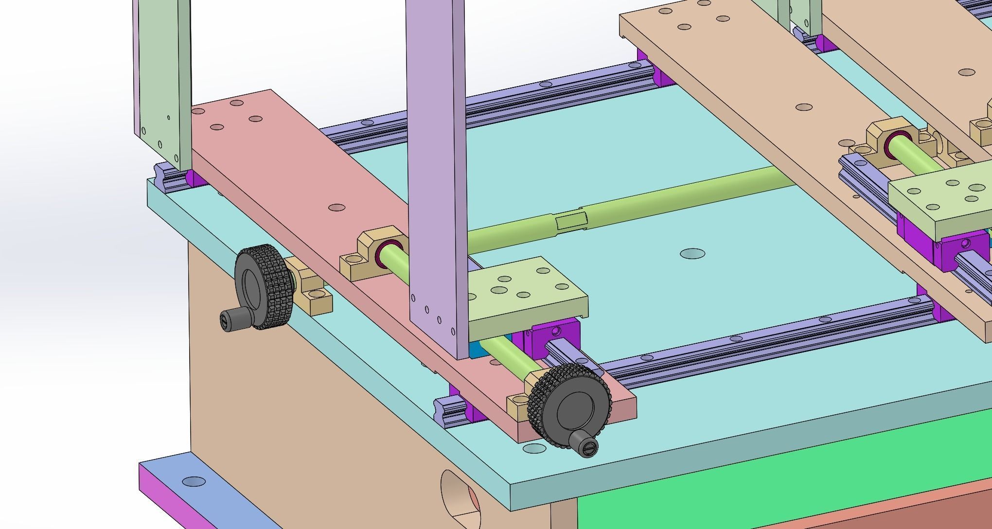 Positioning screw mechanism free 3D model | CGTrader