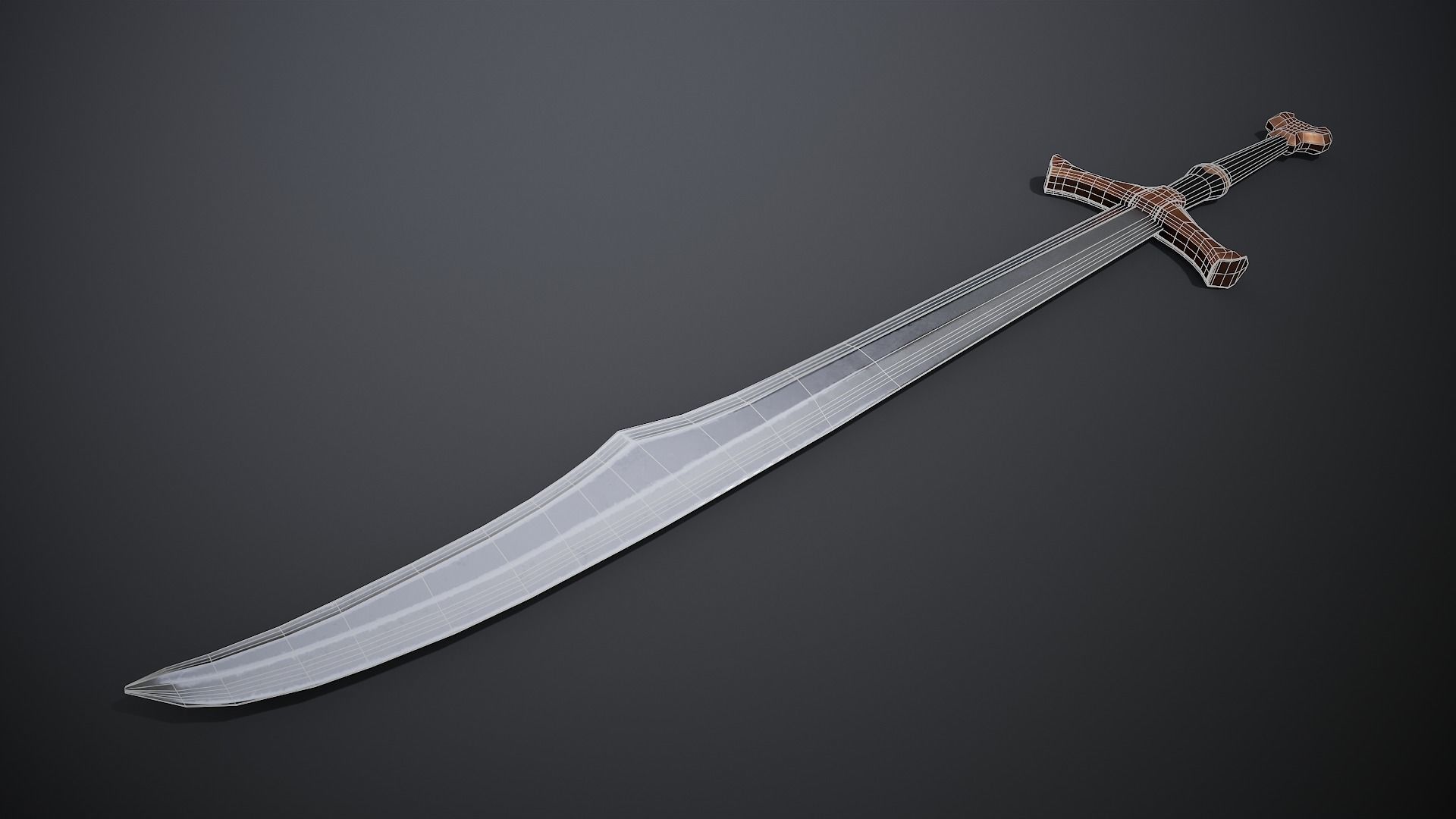 3D model Falchion VR / AR / low-poly | CGTrader