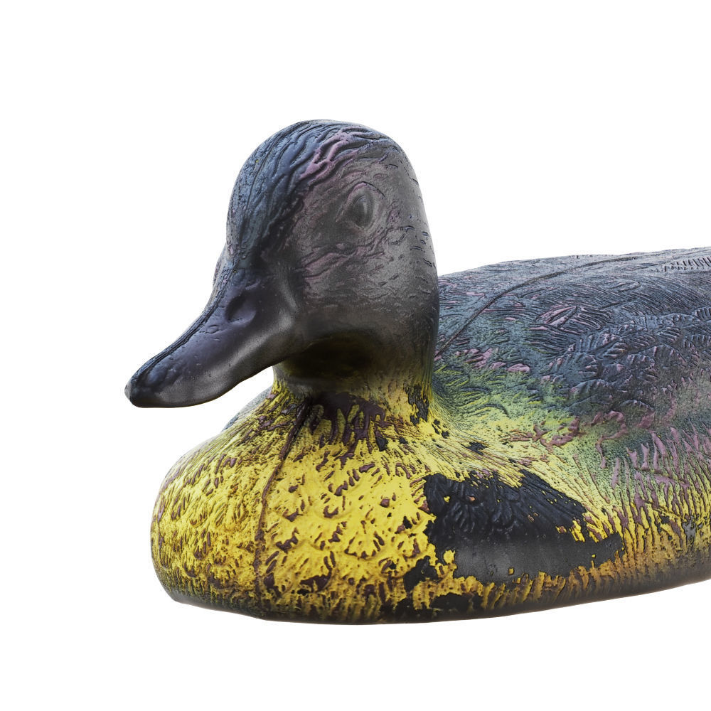 Decorative duck for artificial ponds and pools 2 3D model | CGTrader