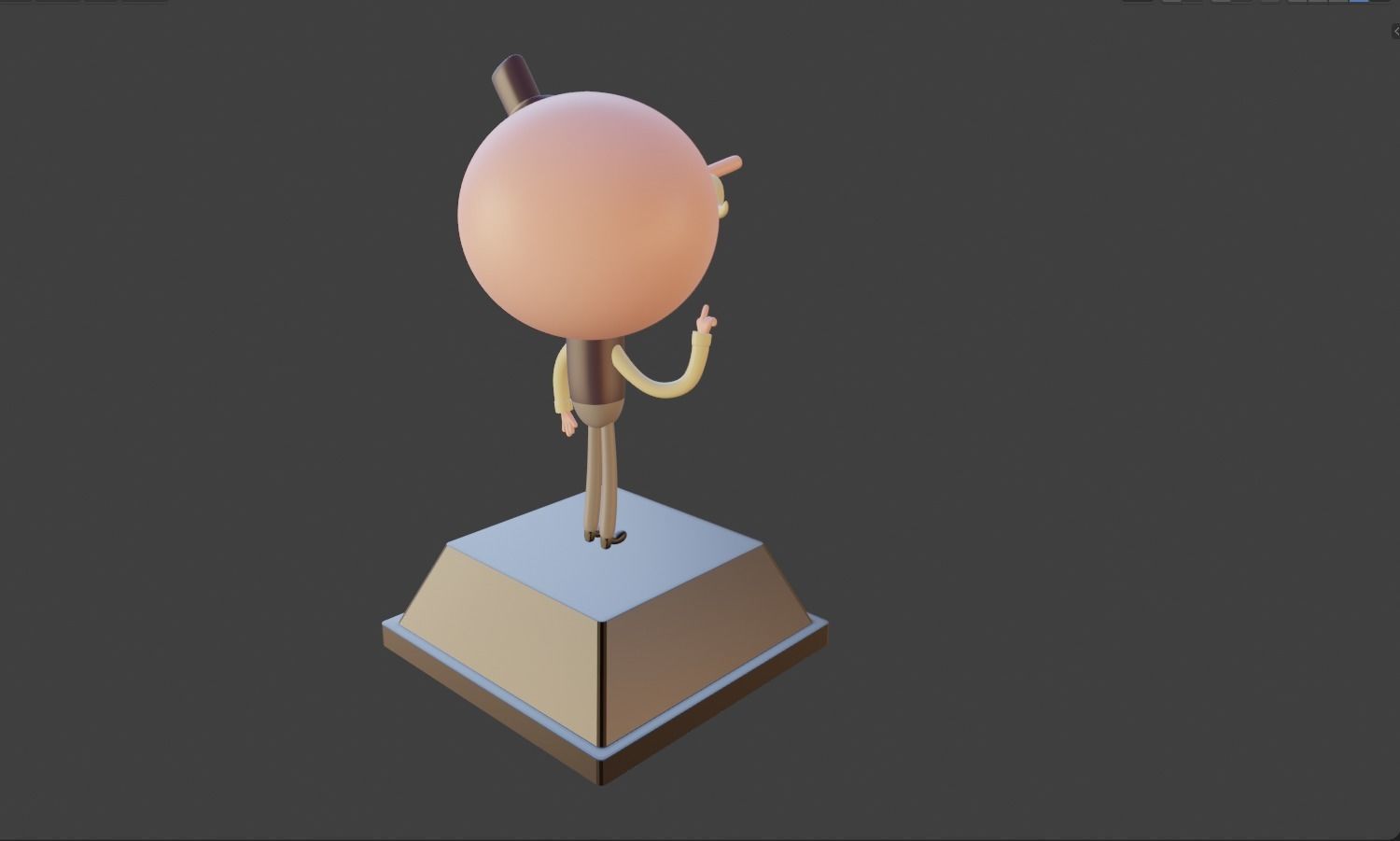 Regular Show Pops 3D model 3D printable | CGTrader