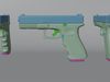 Low Poly model of Glock free VR / AR / low-poly 3D model | CGTrader