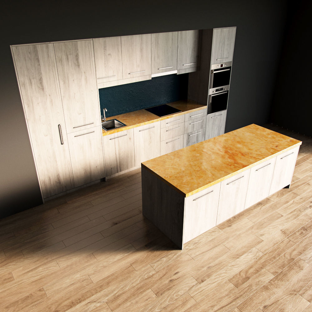 31-Kitchen7 texture 3 3D model | CGTrader