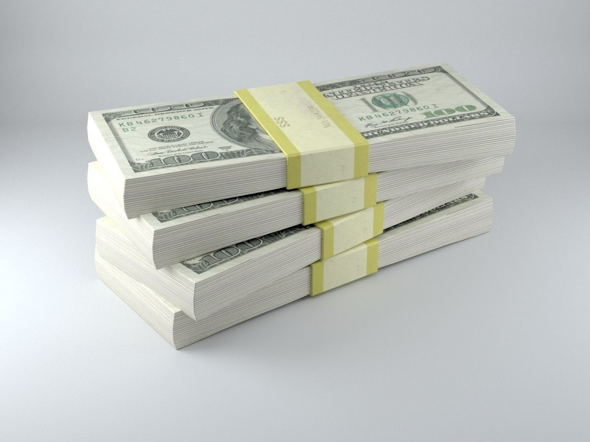 3D model Money Pack - Game ready - PBR VR / AR / low-poly | CGTrader