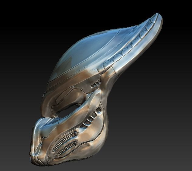 Fugitive Predator bio mask 3d model 3D model 3D model | CGTrader