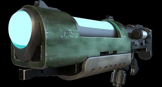 3D model Plasma Rifle VR / AR / low-poly | CGTrader