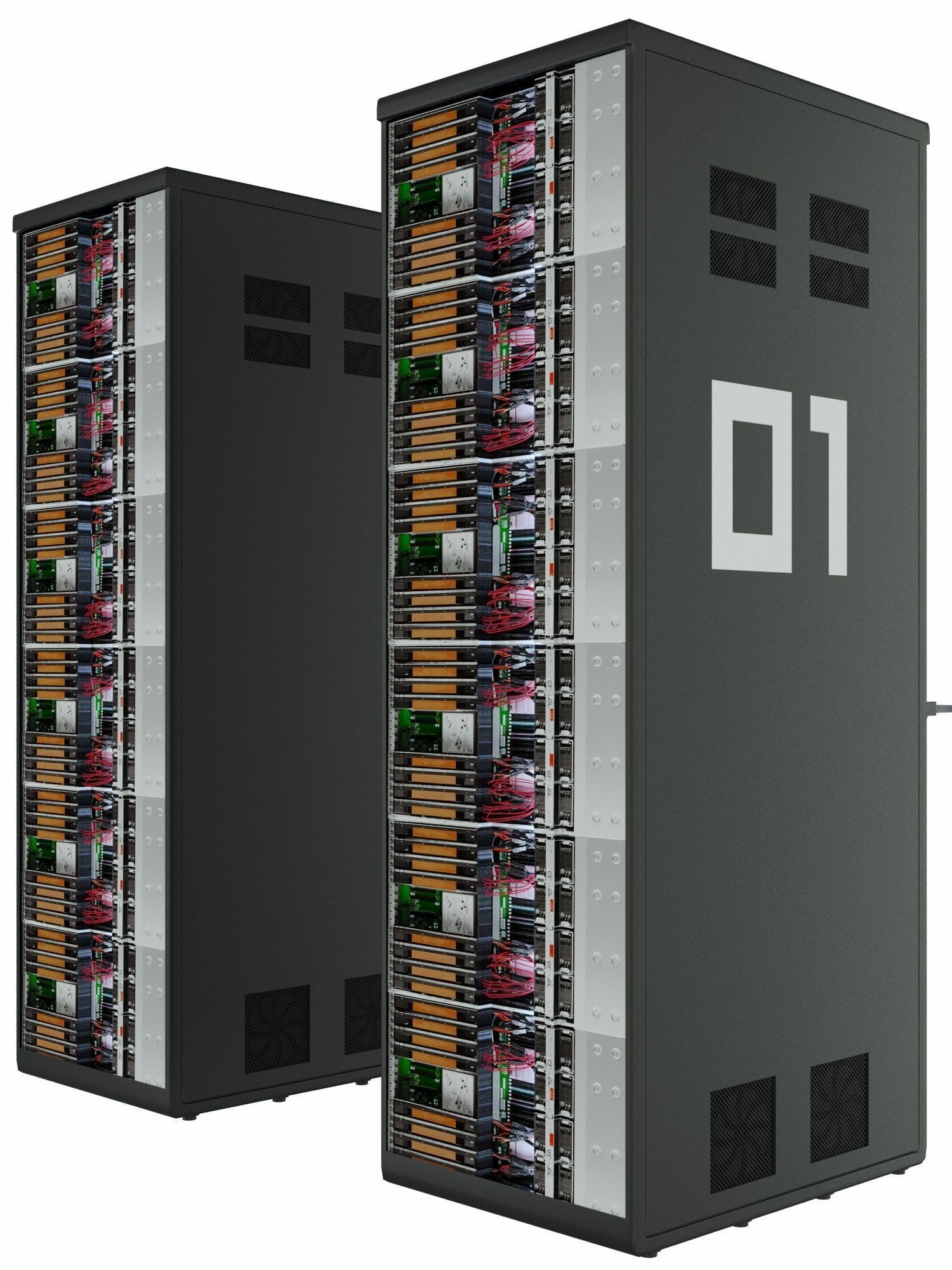 3D model Server rack with servers VR / AR / low-poly | CGTrader