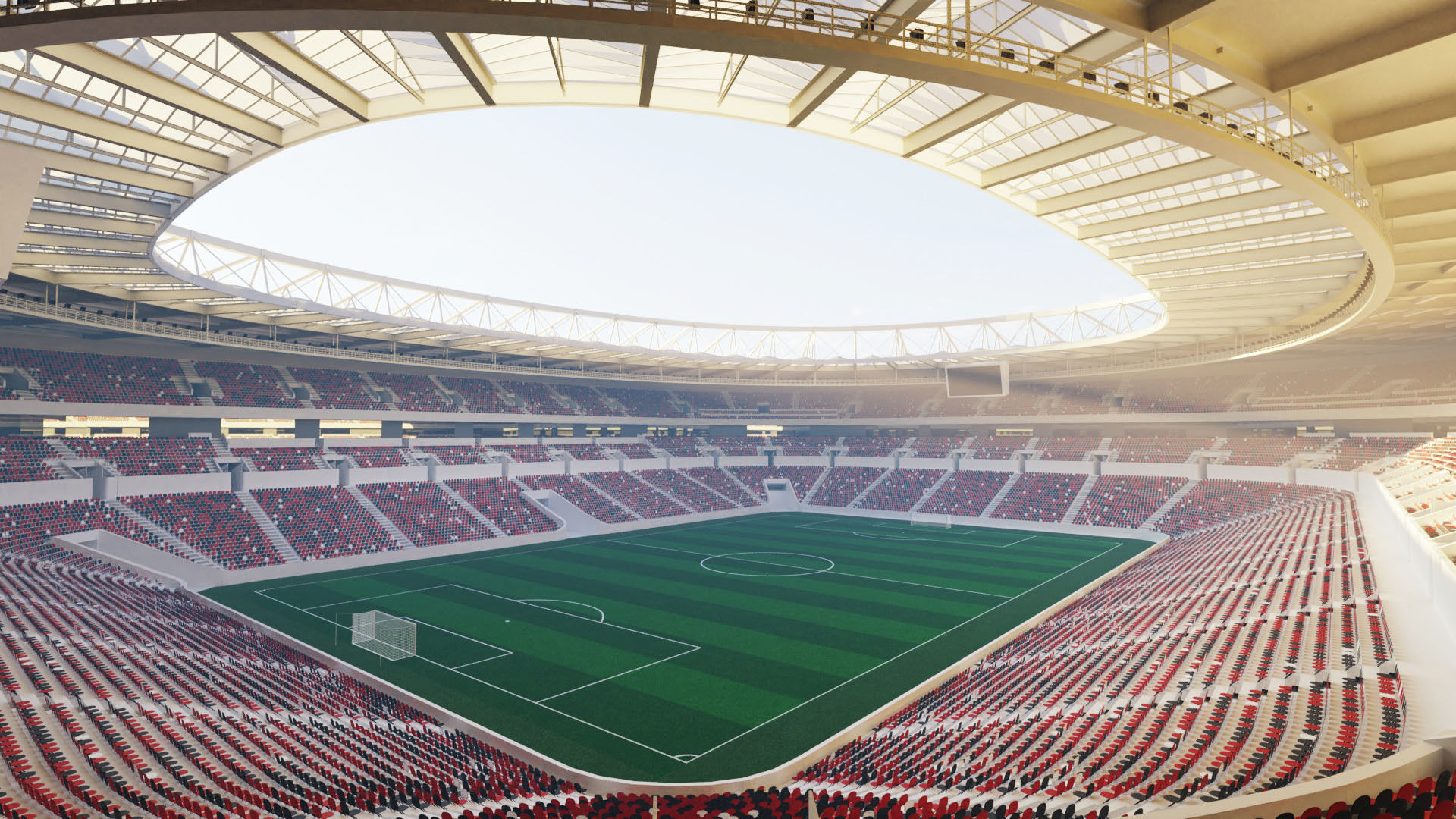 Al rayyan and lusail stadiums fifa world cup 2022 Qatar 3D Model ...