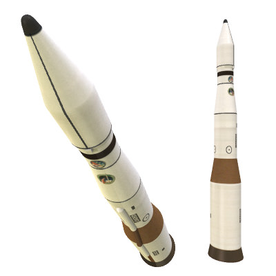 Payload Launch Vehicle PLV 3D model | CGTrader
