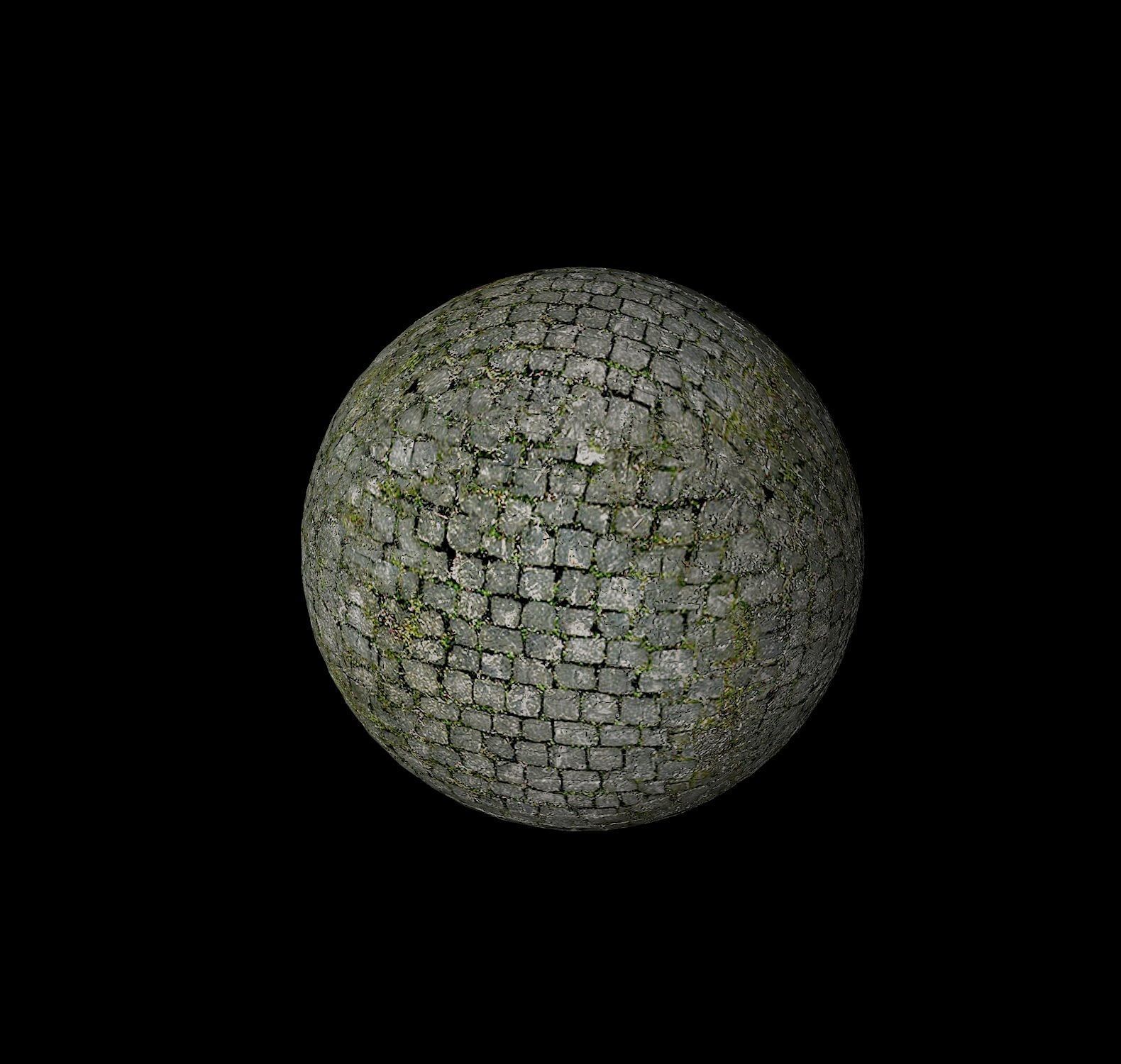 Cobblestone Road 3D model | CGTrader