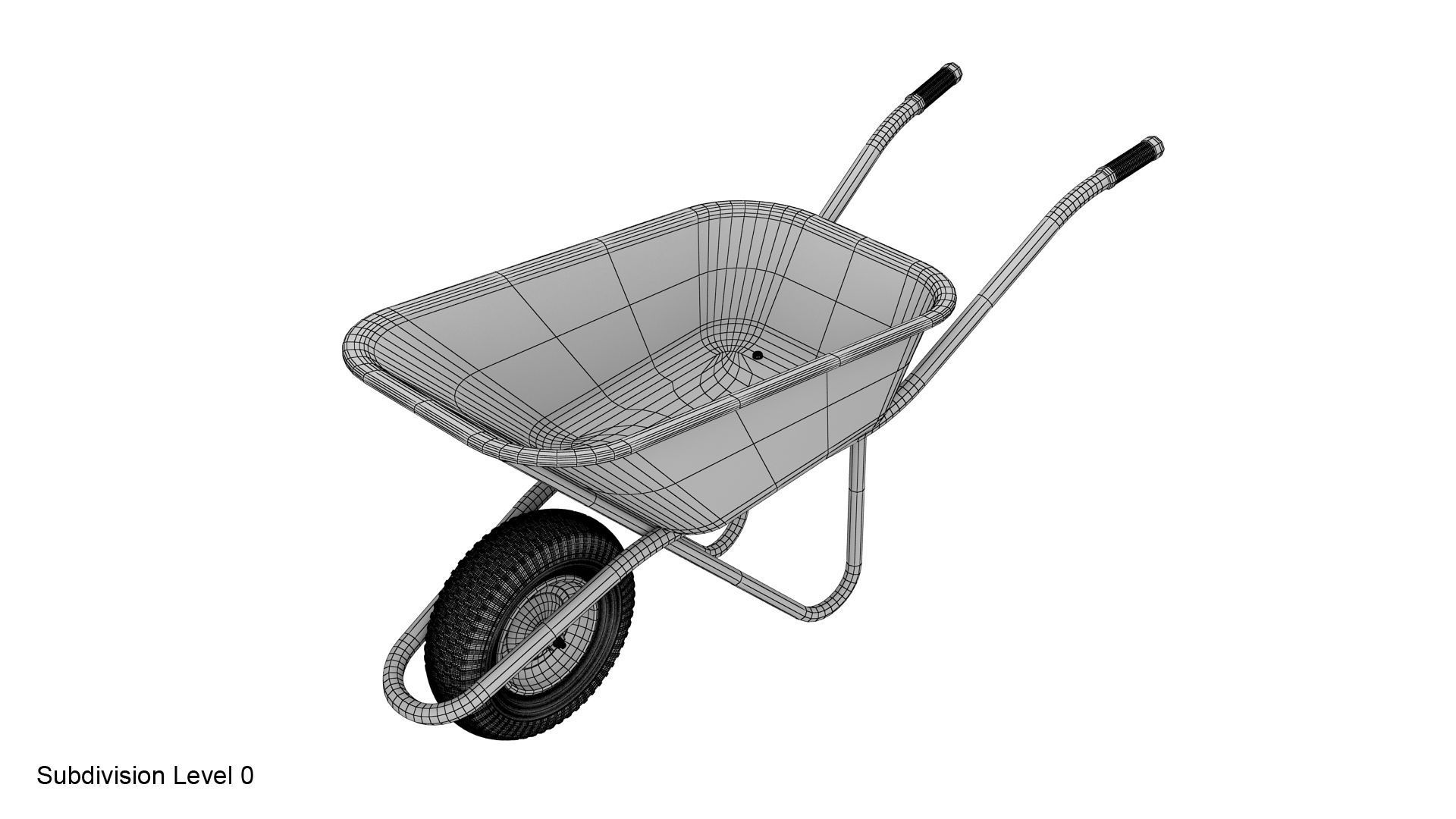 Wheelbarrow 3D model | CGTrader