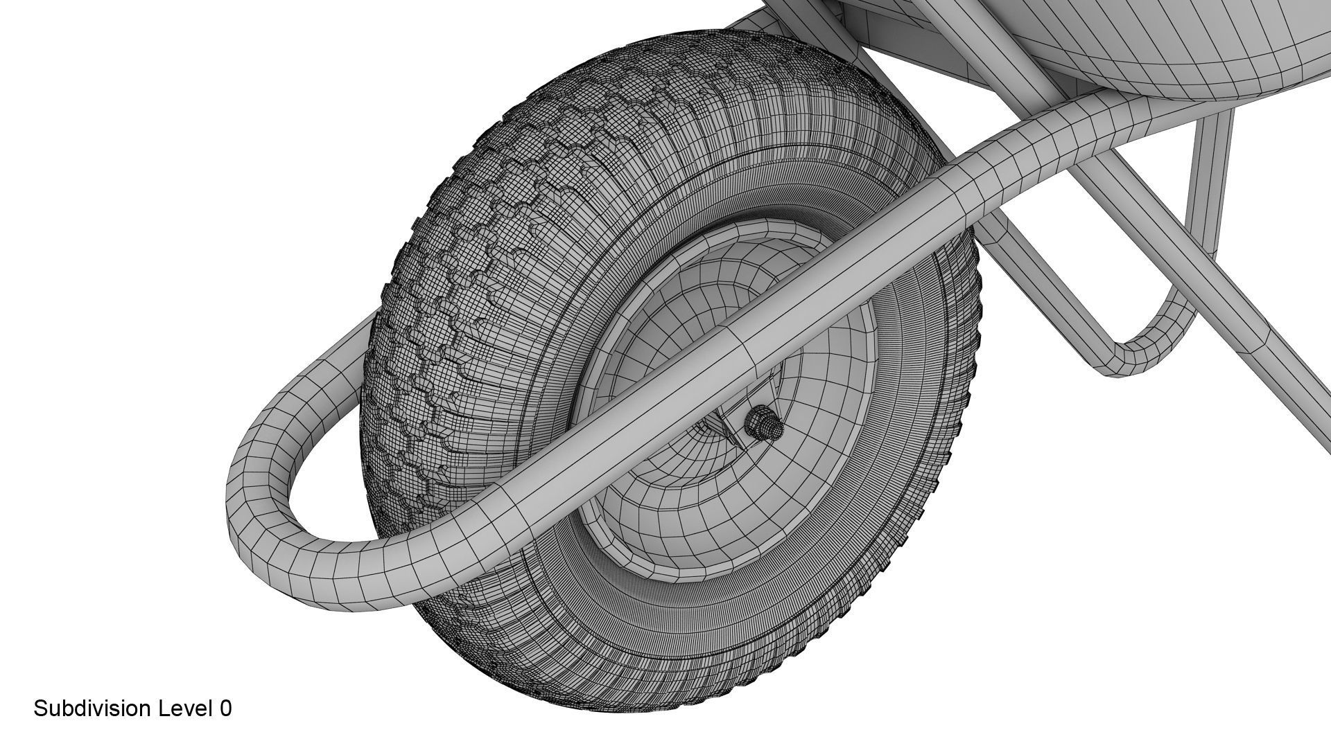 Wheelbarrow 3D model | CGTrader