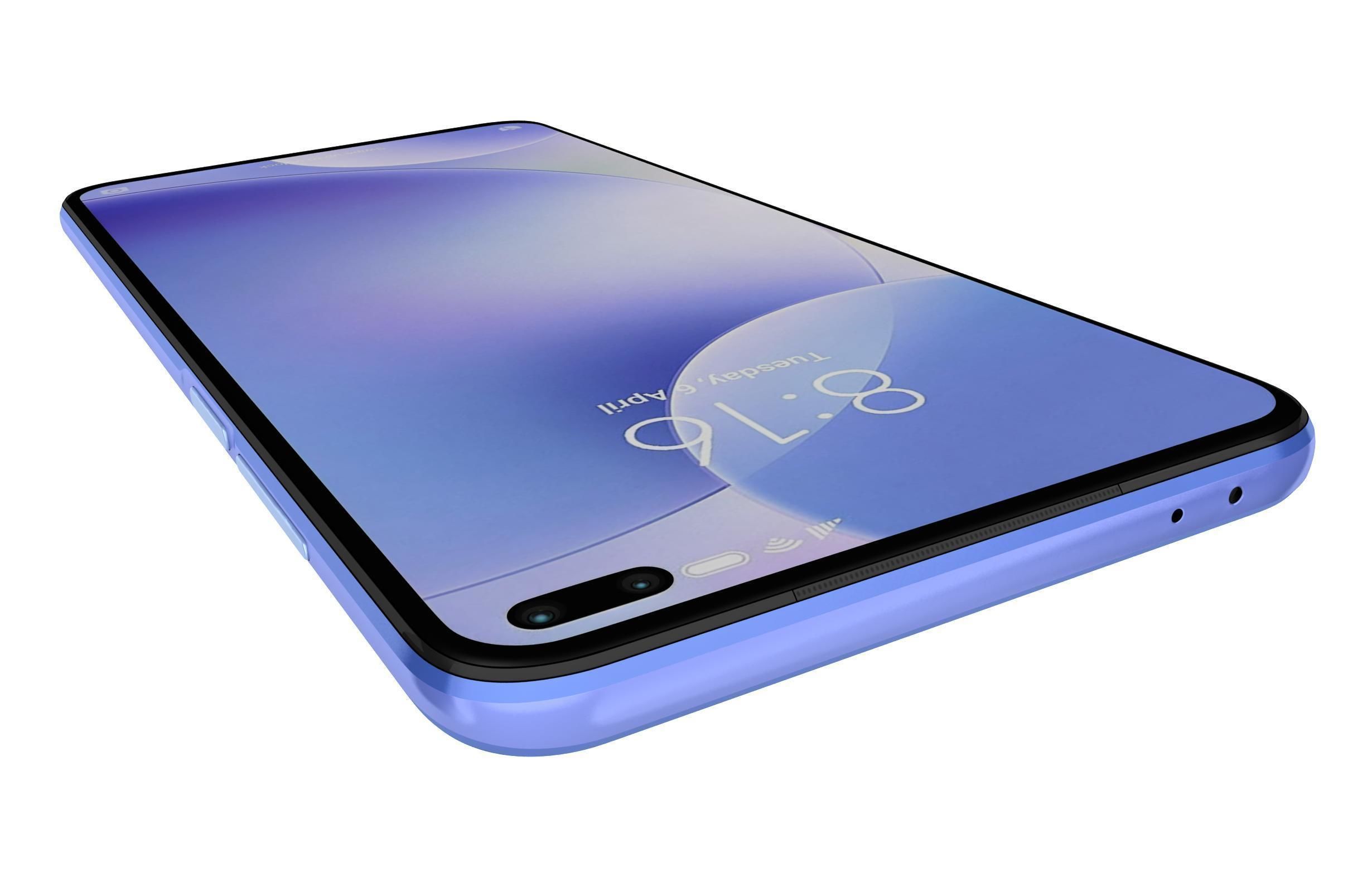 Xiaomi Poco X2 Atlantis Blue 3D model | CGTrader
