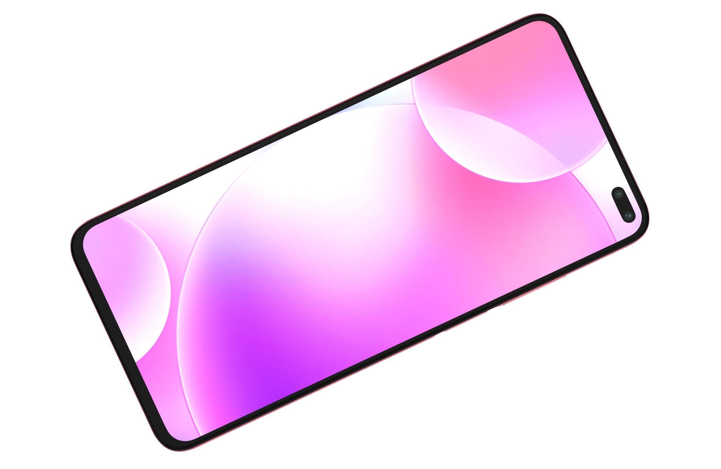 Xiaomi Poco X2 Phoenix Red 3D model | CGTrader