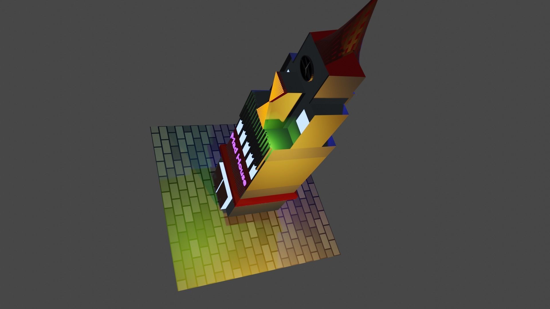 Clock tower free VR / AR / low-poly 3D model | CGTrader