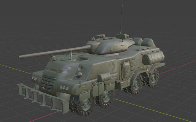 3D model Apc Tank VR / AR / low-poly | CGTrader