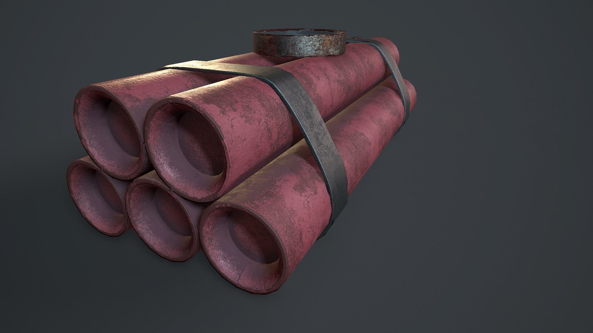 3D model dynamite grenade VR / AR / low-poly | CGTrader