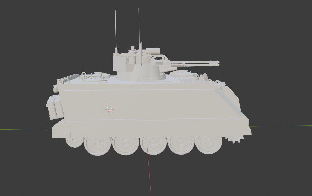 M163 Vulcan Air Defense System free 3D model | CGTrader