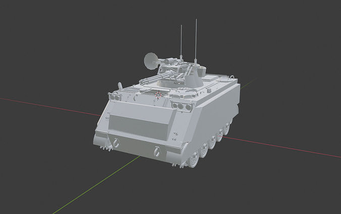 M163 Vulcan Air Defense System free 3D model | CGTrader
