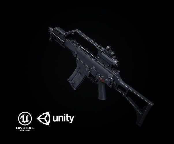 3D model G36 Variants PBR VR / AR / low-poly | CGTrader