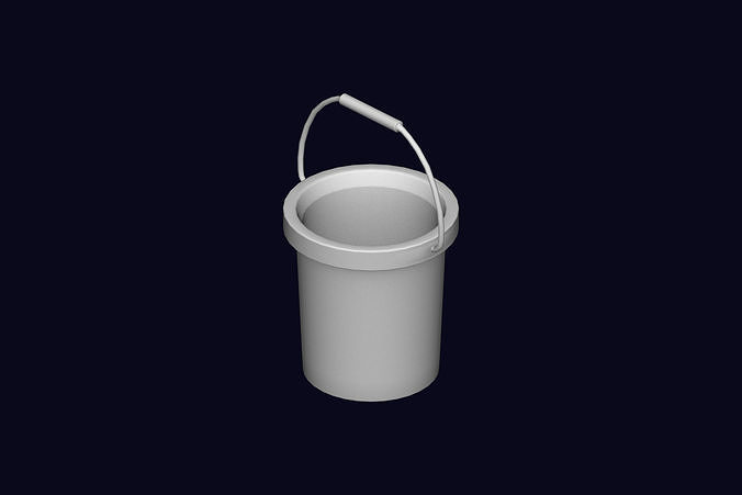 Plastic Bucket 3D model | CGTrader