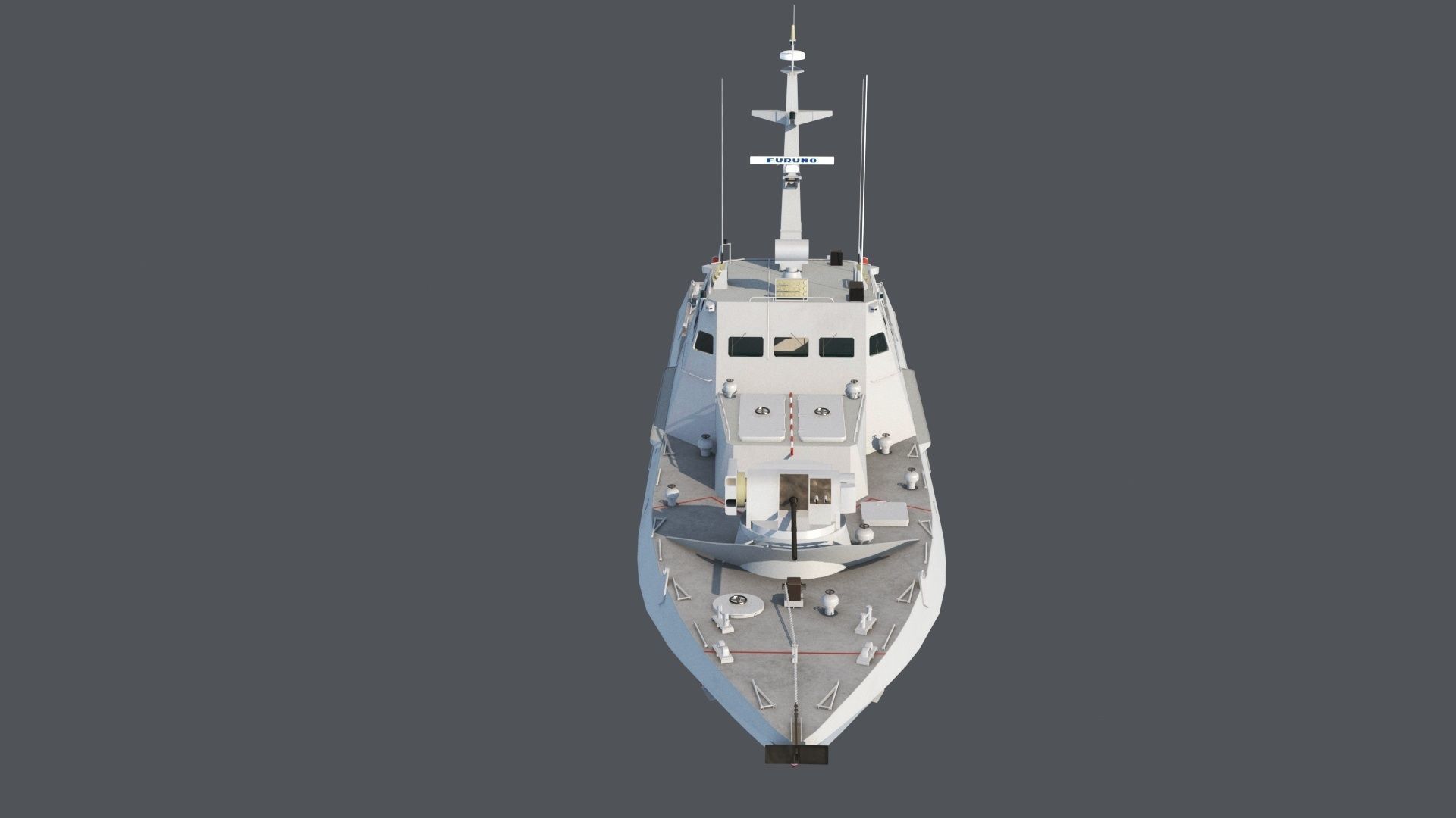 3D model Gyurza-M class artillery boat 58155 VR / AR / low-poly | CGTrader