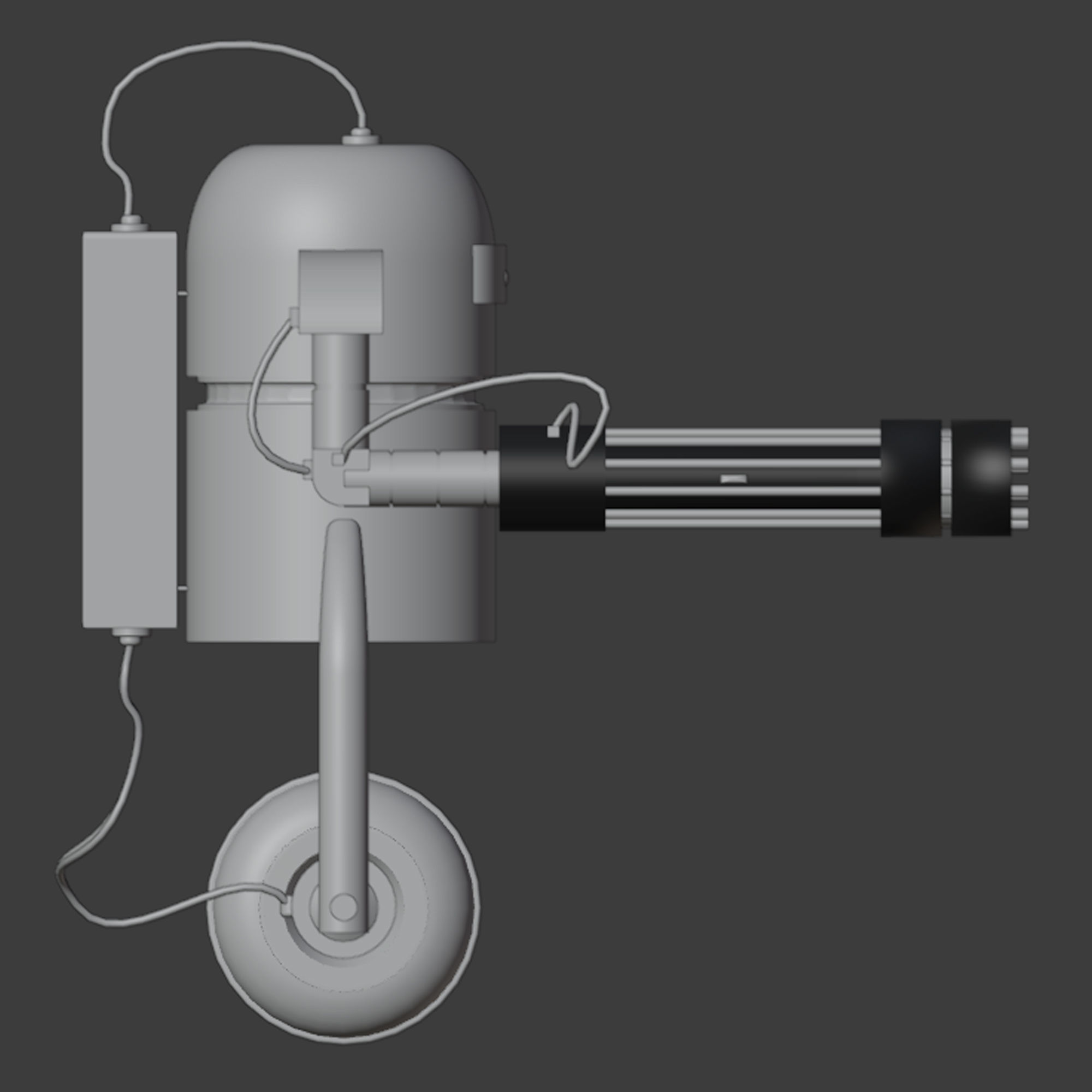 3D model DDR54 robot VR / AR / low-poly | CGTrader