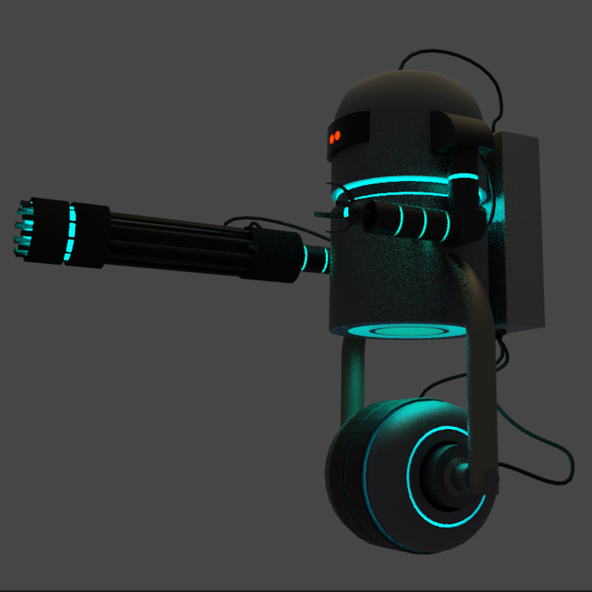 3D model DDR54 robot VR / AR / low-poly | CGTrader