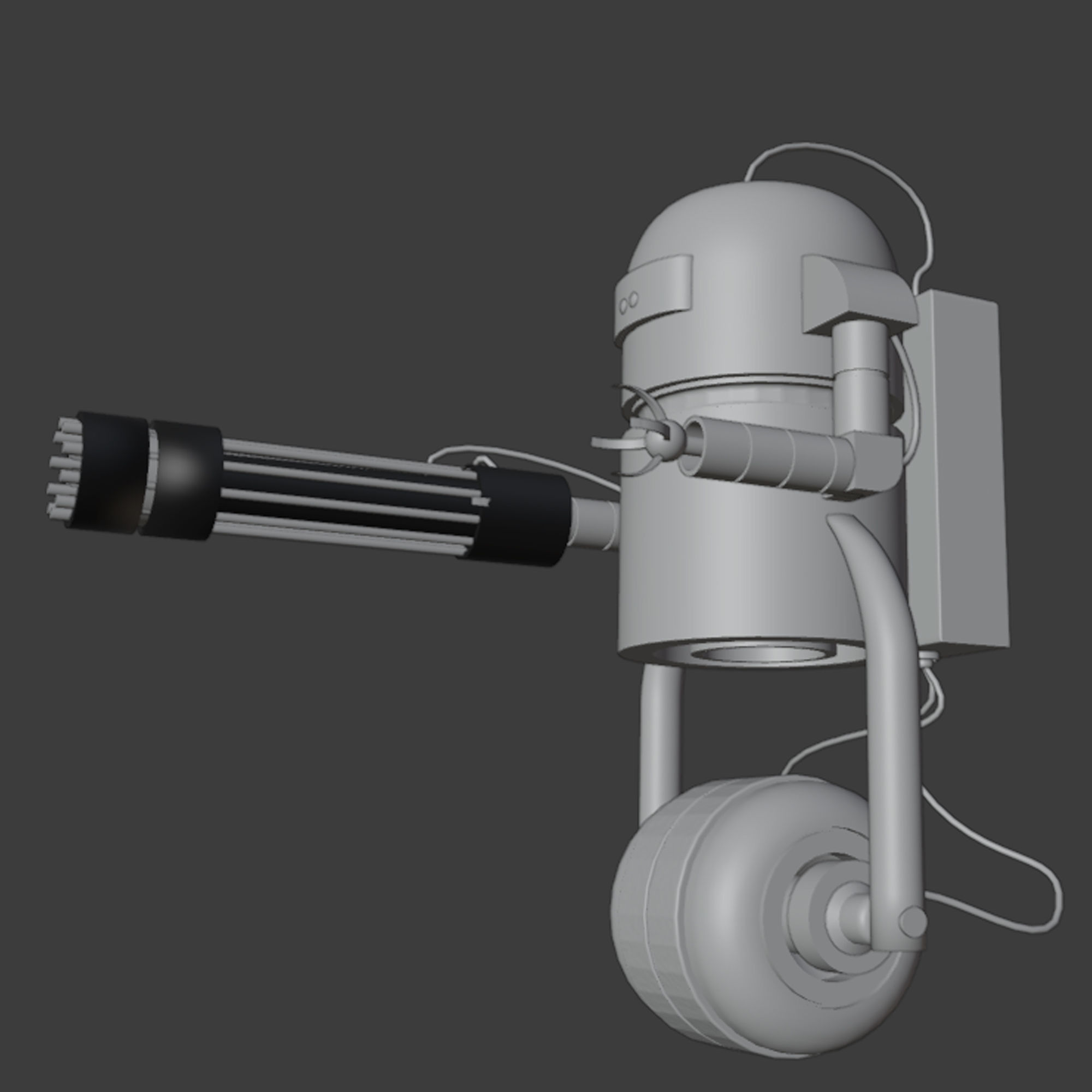 3D model DDR54 robot VR / AR / low-poly | CGTrader