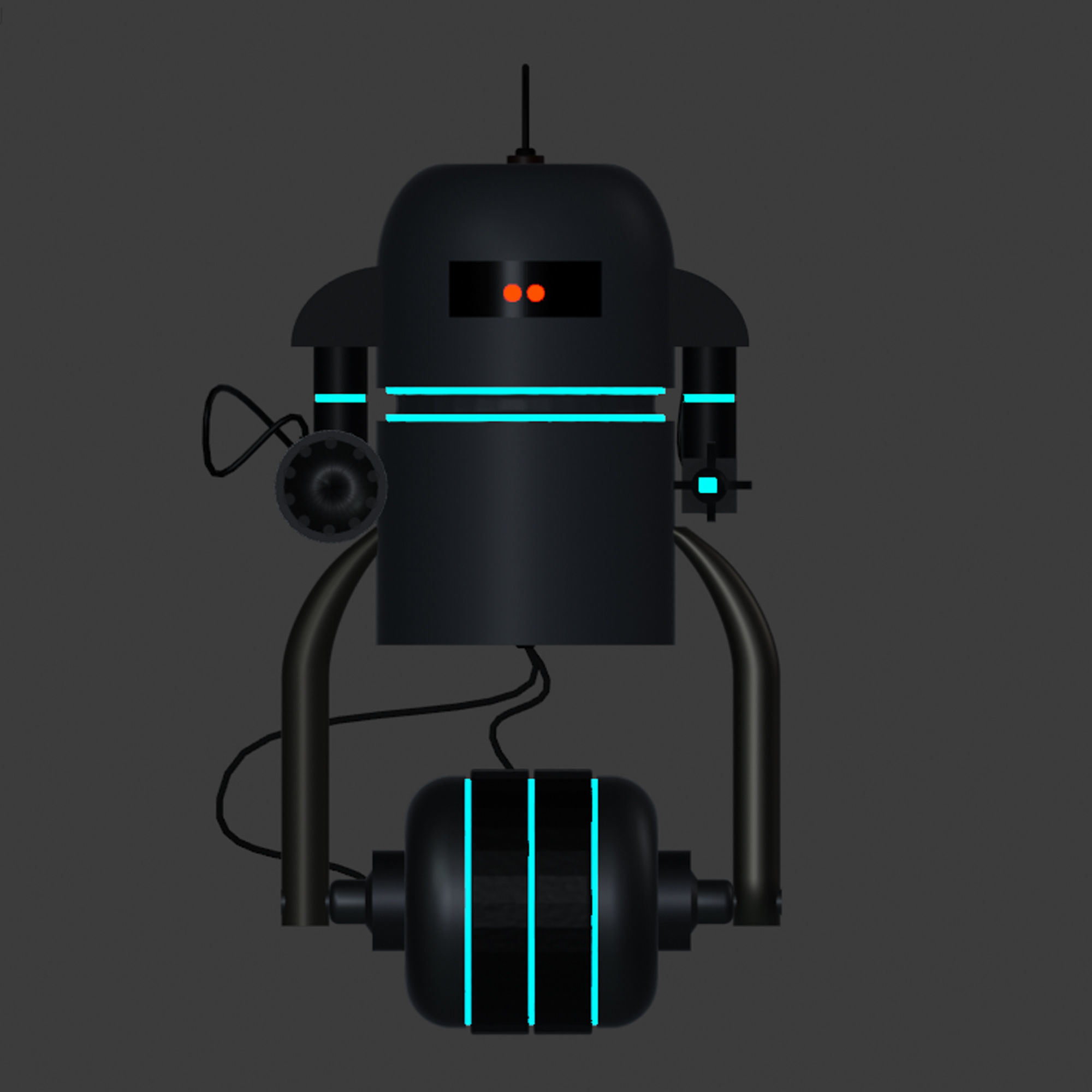 3D model DDR54 robot VR / AR / low-poly | CGTrader