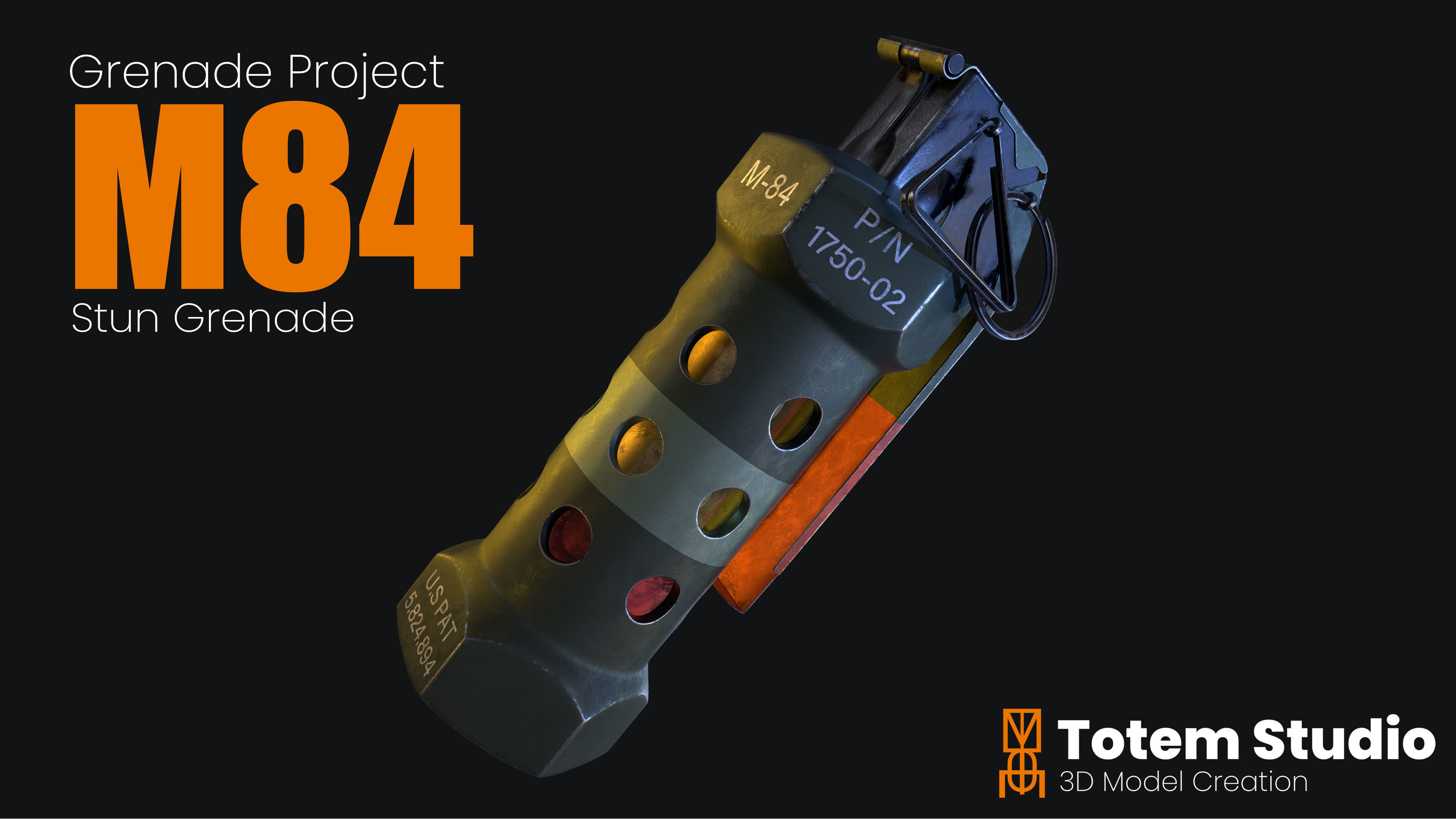 3D model Grenade Project Collection Package VR / AR / low-poly | CGTrader