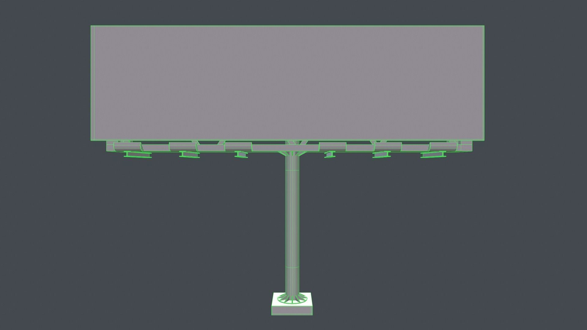 3D model Highway Signage VR / AR / low-poly | CGTrader