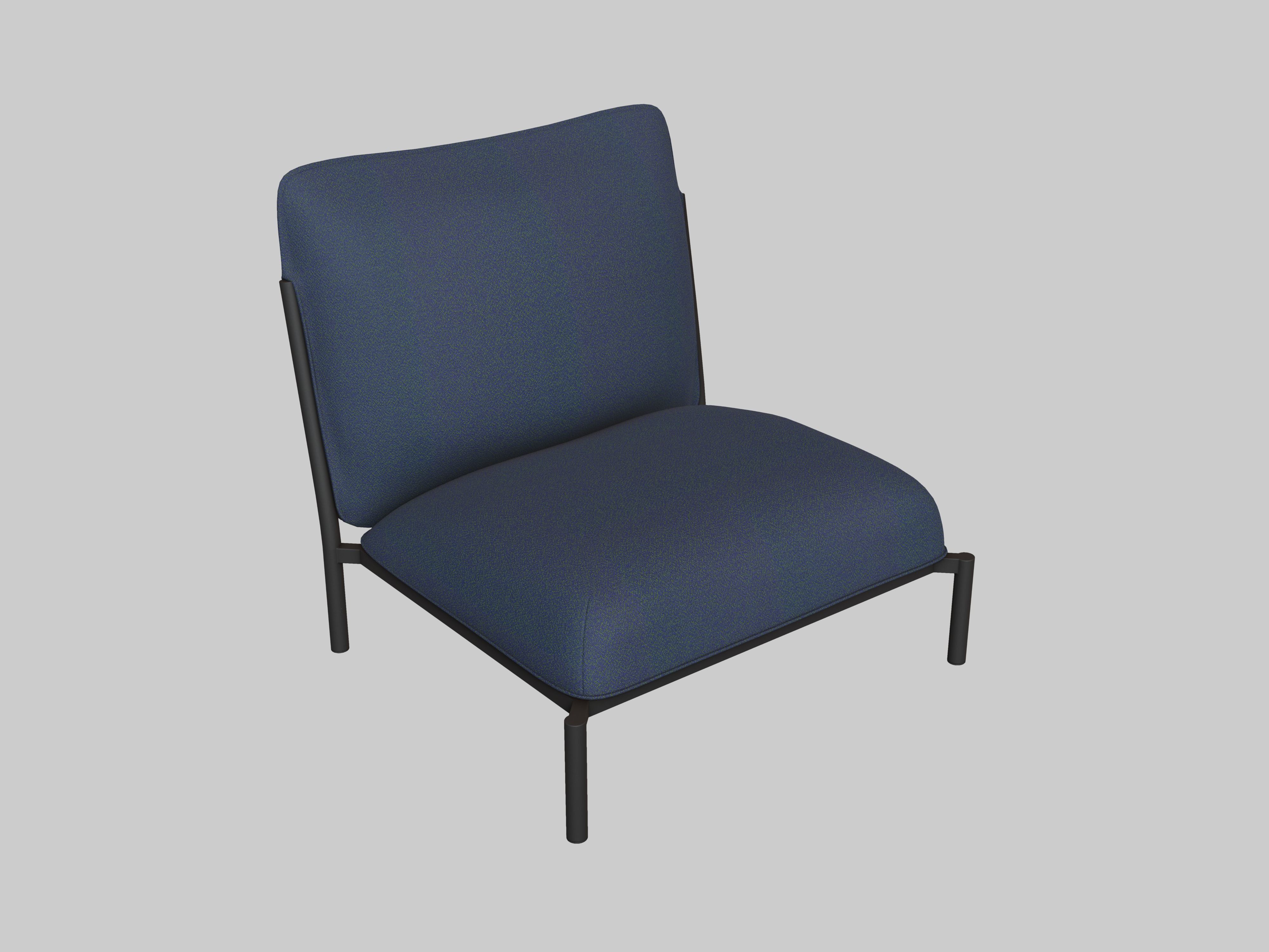 Kumo Modular Single Seater Chair 3D model | CGTrader