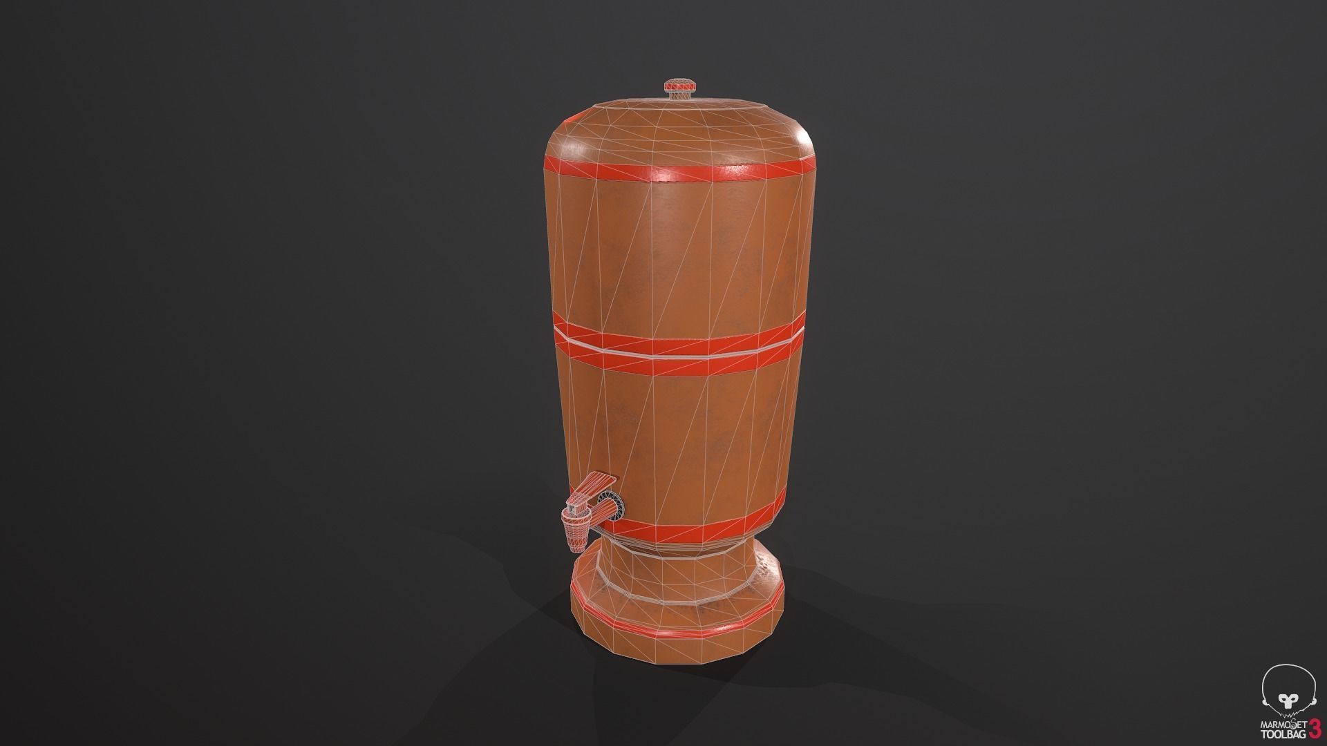 3D model Mineral water filter VR / AR / low-poly | CGTrader