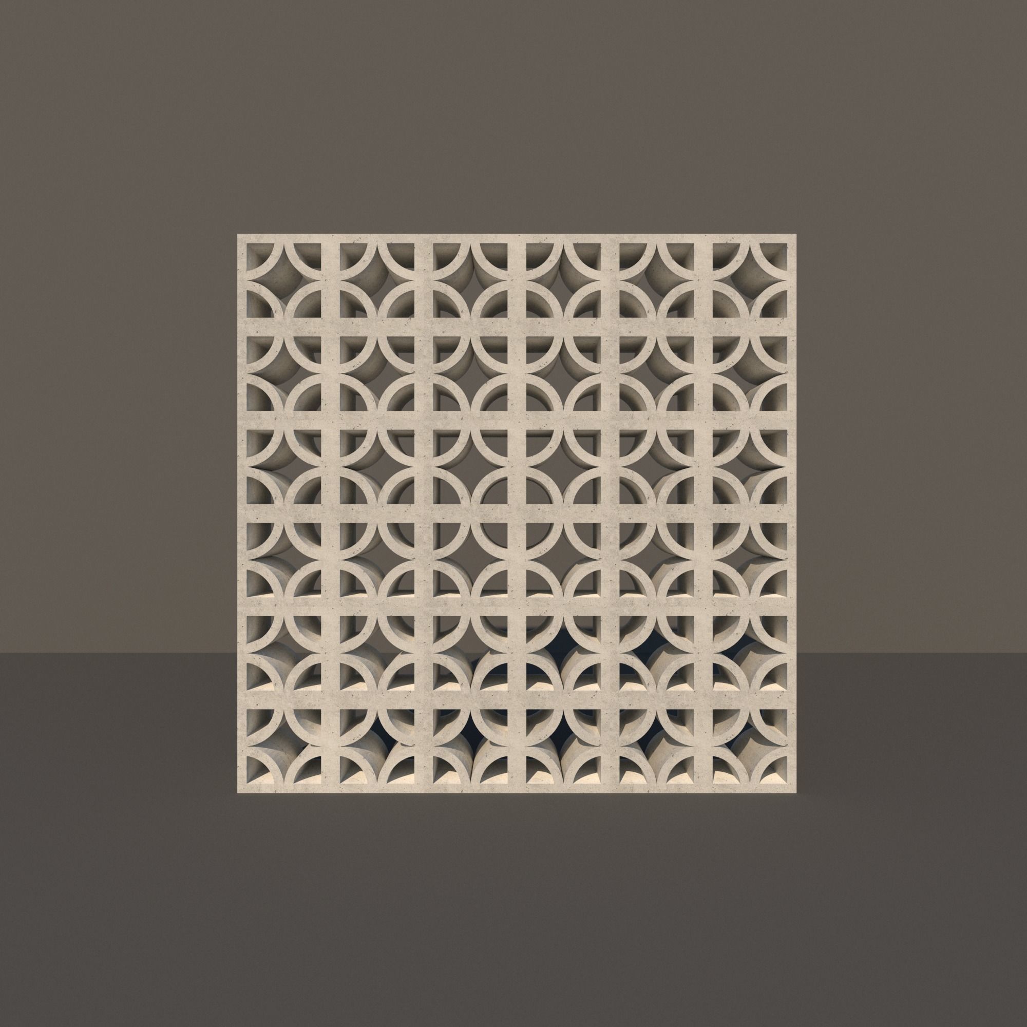 Concrete Lattice 03 3D model | CGTrader
