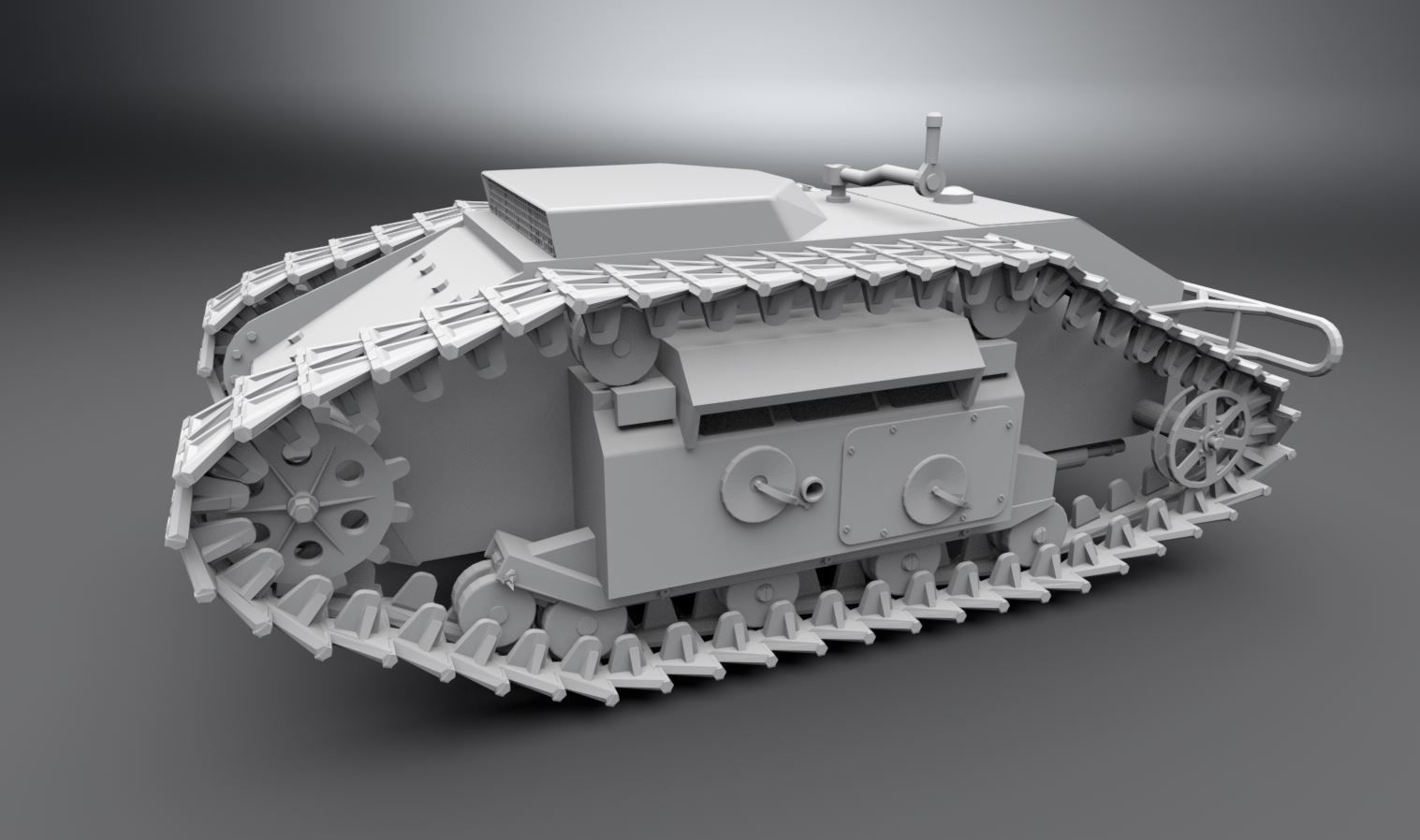 Sdkfz Goliath Scale Model 3D model 3D printable | CGTrader