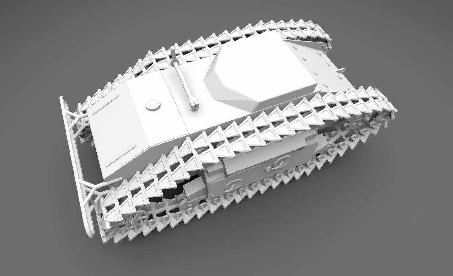Sdkfz Goliath Scale Model 3D model 3D printable | CGTrader