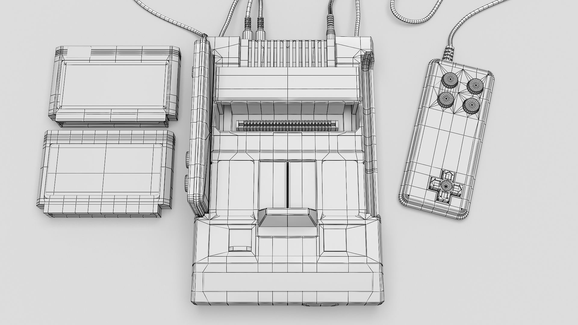 Dendy junior 2 3D model | CGTrader