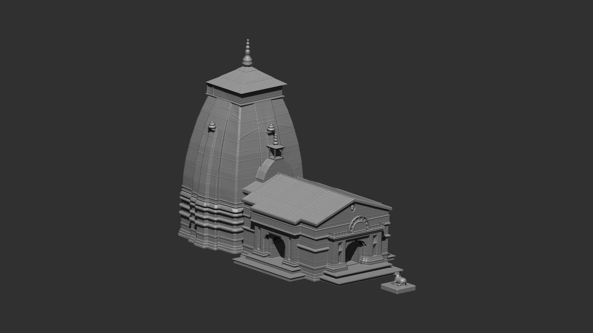 Kedarnath Temple 3D model 3D printable | CGTrader