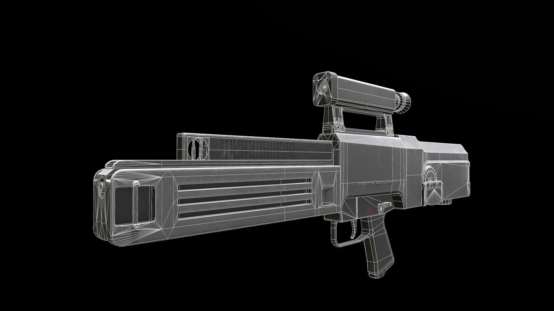 3D model G11 Assault Rifle VR / AR / low-poly | CGTrader