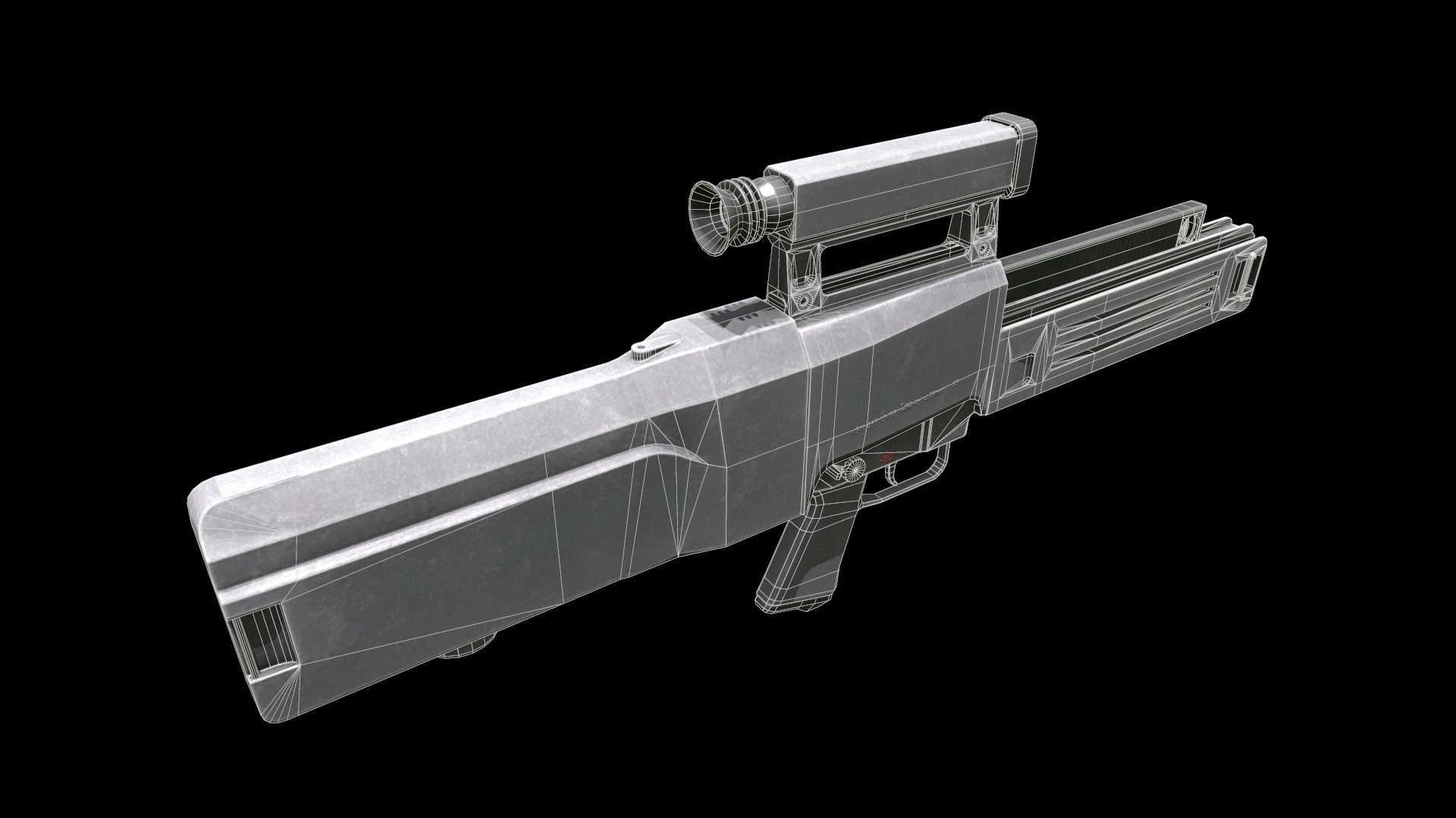 3D model G11 Assault Rifle VR / AR / low-poly | CGTrader