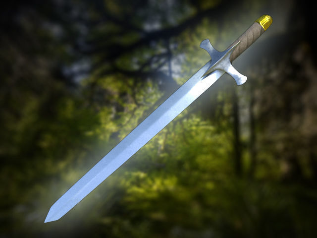 3D model Sword of prophet Mohammad VR / AR / low-poly | CGTrader
