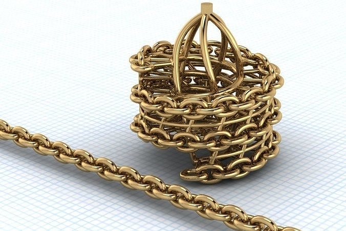 chain bracelets 3D model 3D printable | CGTrader
