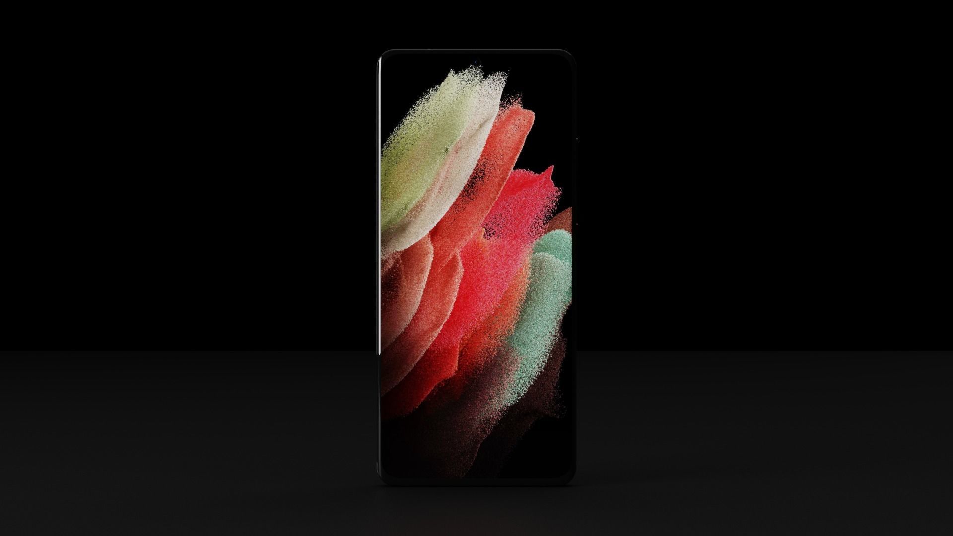 3D model Samsung Galaxy S21 Ultra In All Official Colors VR / AR / low ...