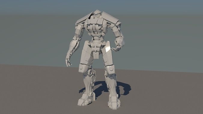 3D model Robot VR / AR / low-poly | CGTrader