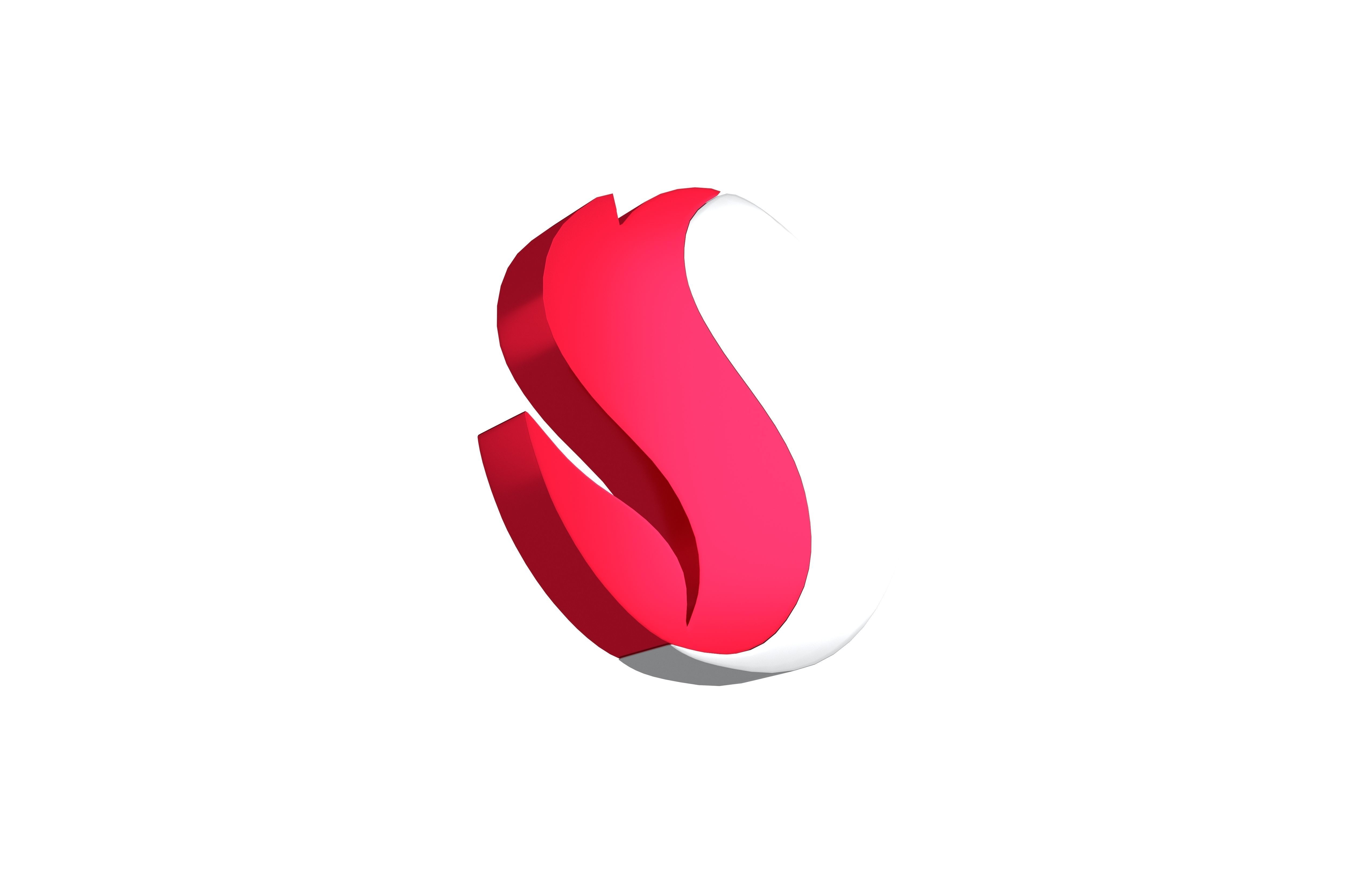 Snapdragon Logo v1 002 free VR / AR / low-poly 3D model | CGTrader